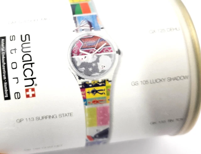 SWATCH SPECIAL 2002 German Tin - GERPACK7 - Hamburg Store (Opening ...