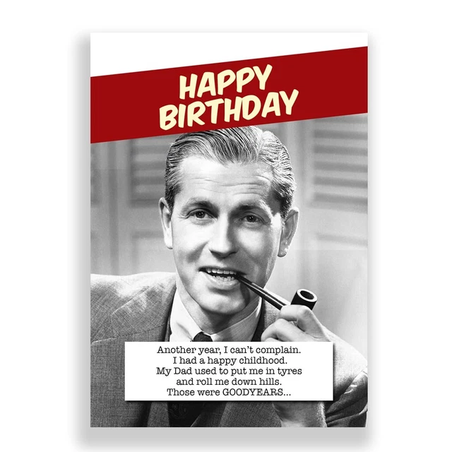 FUNNY BIRTHDAY CARD | Retro Birthday Card | Rude Birthday Card EUR 4,53 ...