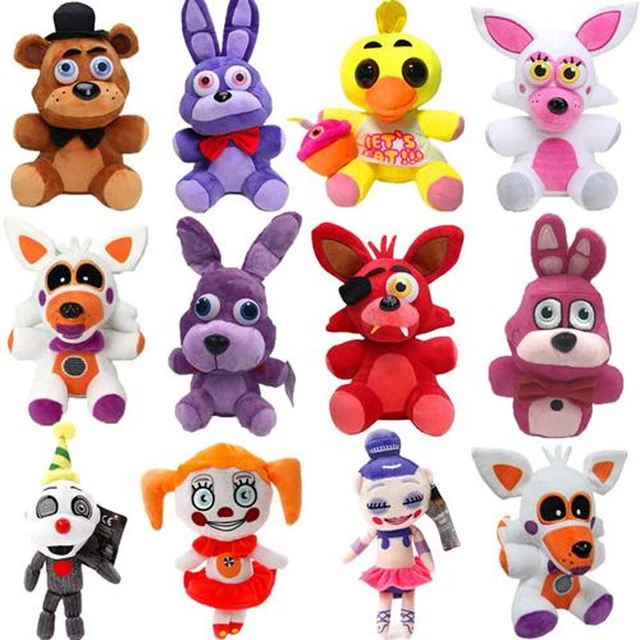 FIVE NIGHTS AT Freddy's FNAF Horror Game Plush Doll Kids Plushie Toy 7 ...