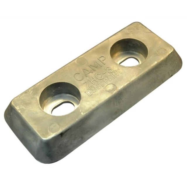 CAMP ZHC-3 ZINC Sel Eau Plaques Pour Coque Boulon Sur Dim 6-1/4L X 2-3 ...