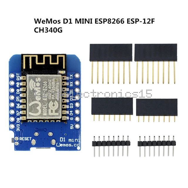 ESP8266 ESP-12 NODEMCU Lua WeMos D1 Mini WIFI 4M Bytes Development ...