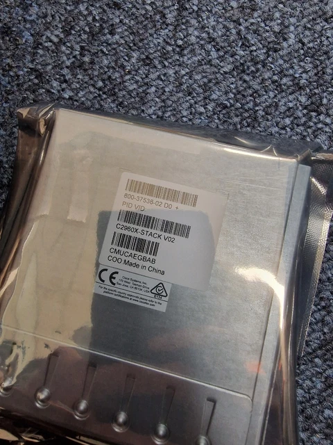 NEW GENUINE CISCO C2960X-STACK V02 Flexstack Stacking Module £40.00 ...