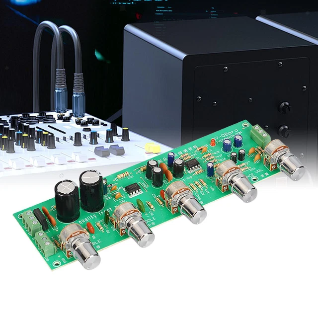 HIFI 2.0 AUDIO Preamplifier Board Simple Installation with Tone Control ...