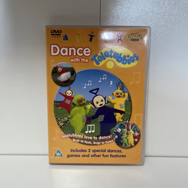 DANCE WITH THE Teletubbies DVD Good Condition DVD Rare Region 2 And 4 ...