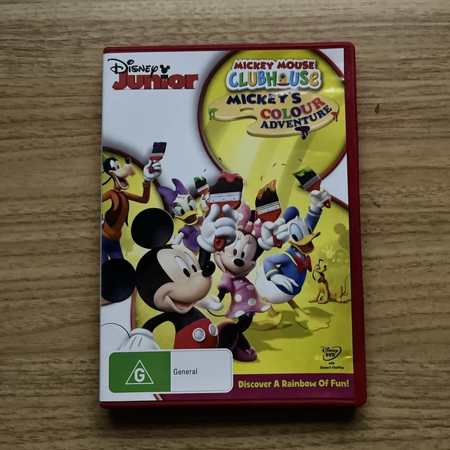 MICKEY MOUSE CLUBHOUSE: Mickey's Colour Adventure (DVD, 2007) Animation ...
