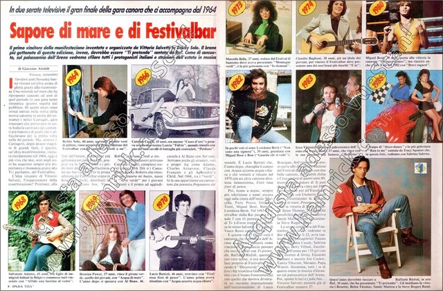 LUCIO BATTISTI LOREDANA Berte' Marcella Bella Sabrina Salerno Mia ...