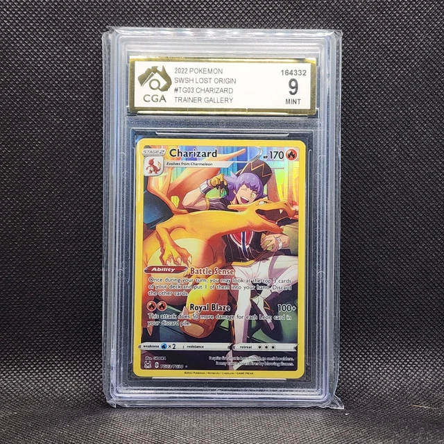 POKEMON CARD CHARIZARD TG03/TG30 Lost Origin Full Art Pokémon TCG ...