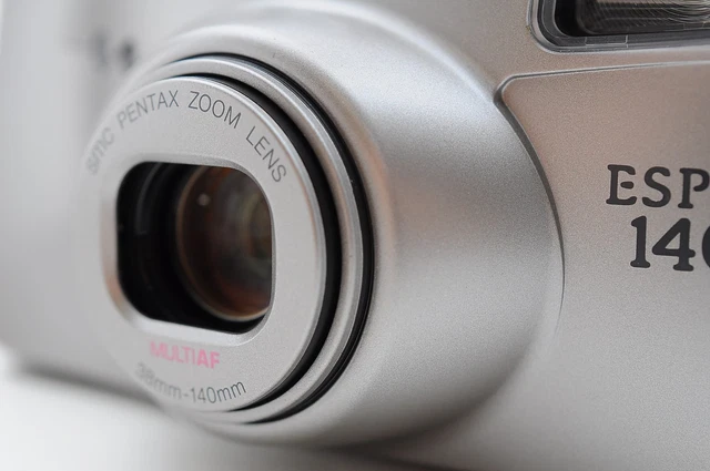 PENTAX ESPIO 140 35mm Point & Shoot Compact Film Camera [Near MINT ...