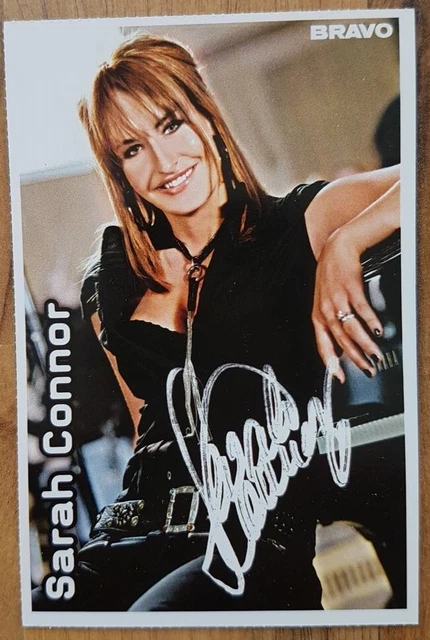SARAH CONNOR AUTOGRAMMKARTE Richie (US 5), Bravo Sammelkarte Sammler ...