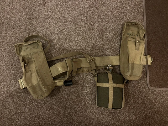 WW2 BRITISH WEBBING Set EUR 142,14 - PicClick IT