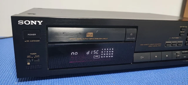 VINTAGE SONY CD Player CDP-791 High Density Linear Converter *NO REMOTE* £100.00 - PicClick UK
