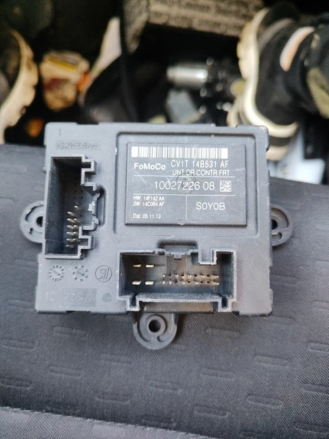FORD FIESTA MK7 Osf Drivers Front Door Module Cv1T14B531Af - Next Day ...