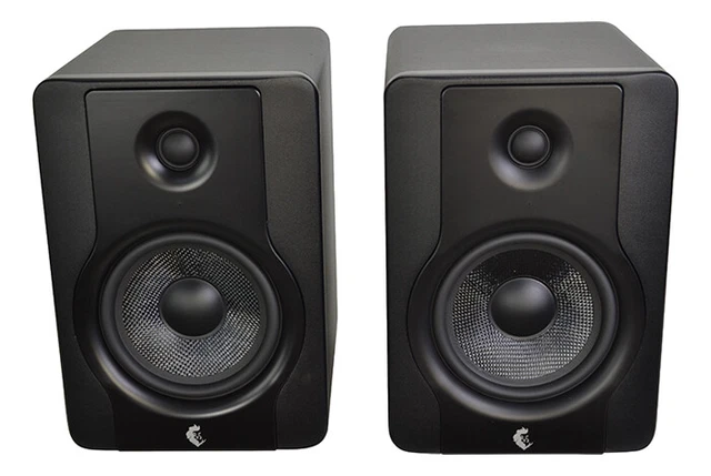STUDIO MONITOR DUAL Amplifier 5” Bass Driver Sold as a Pair - Lyonforge ...