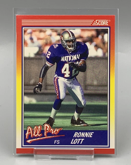 1990 SCORE ALL Pro National Team Ronnie Lott 566 49ers 🔥🔥 EUR 1,84 ...