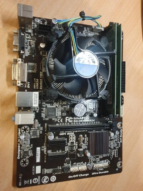 GIGABYTE GA-H81M-DS2V SOCKET LGA1150 DDR3 MicroATX Motherboard with ...