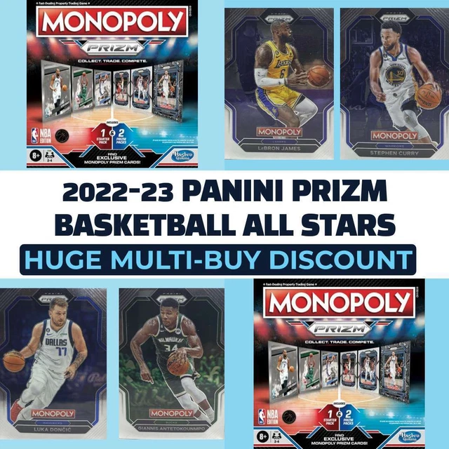 2022-23 PANINI PRIZM Basketball Monopoly All-Stars Einsatz - wählen Sie Ihre Karte EUR 7,13 ...