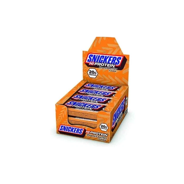 SNICKERS HI-PROTEIN BAR, 12 x 57g Riegel, Peanut Butter EUR 32,58 ...