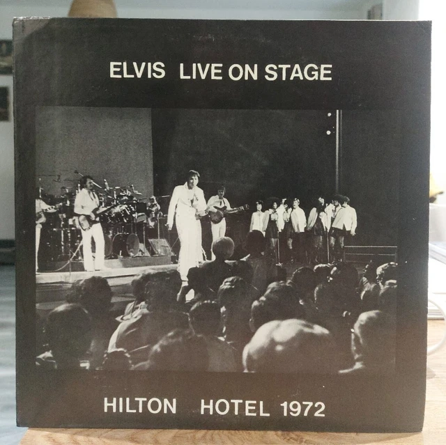 ELVIS PRESLEY LIVE ON STAGE HILTON HOTEL 1972 LP VERY RARE Sealed £57. ...