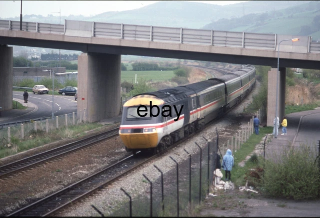35MM RAILWAY SLIDE - BR Intercity HST Class 43. 43012 & 43134 @ Newton ...