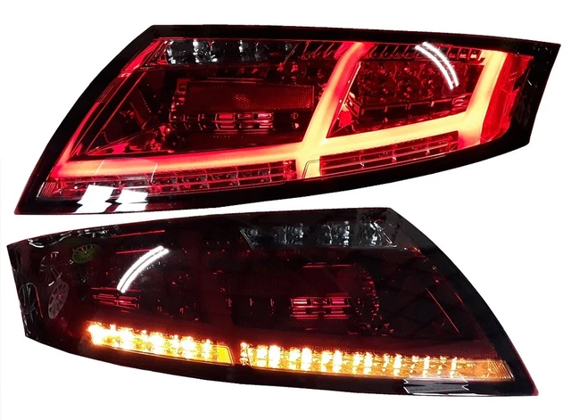 LED RÜCKLEUCHTEN FÜR AUDI TT TTS 8J rot schwarz LED Heckleuchten Rücklichter EUR 499,00 ...