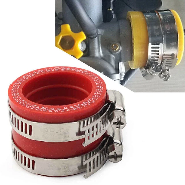 ORANGE CARBURETOR RUBBER Adapter Intake Manifold For OKO PWK KEIHIN 28 ...