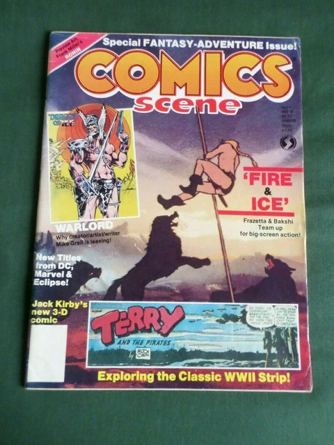 COMICS SCENE Usa Magazine- Special Fantasy/ Adventure Issue -Vol2 #9 ...