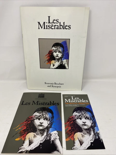 LES MISERABLES PALACE Theatre - Brochure / Programme/ Flyer and ticket ...