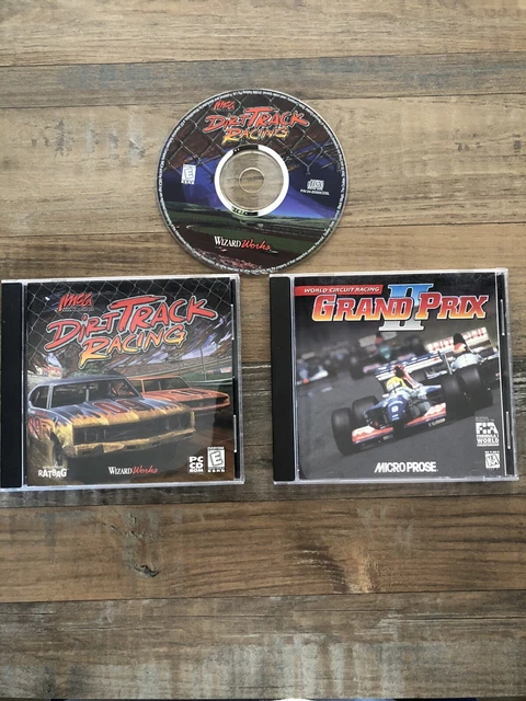 WORLD CIRCUIT RACING: Grand Prix II (PC, 1996) & Dirt Track Racing $18. ...