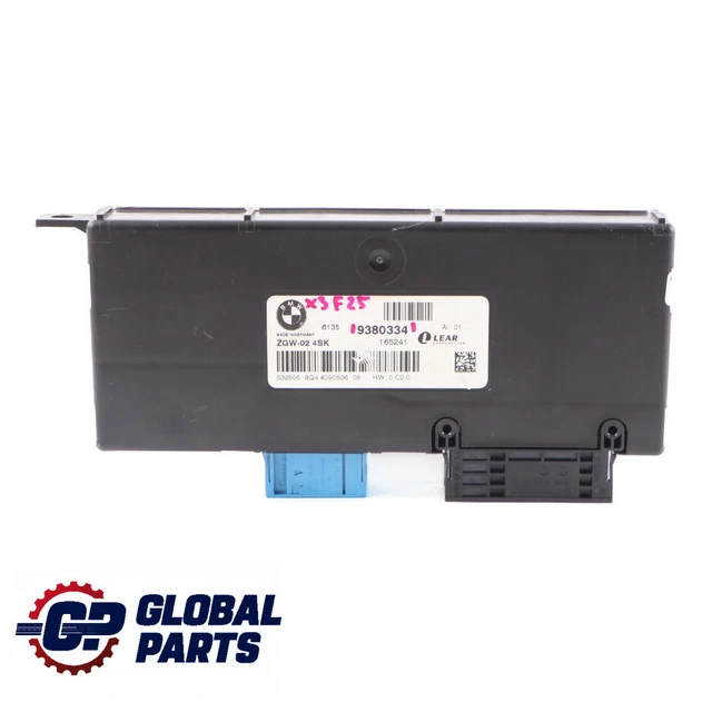 BMW X3 F25 Module de la passerelle centrale contrôle Lear ZGW-02 4SK ...