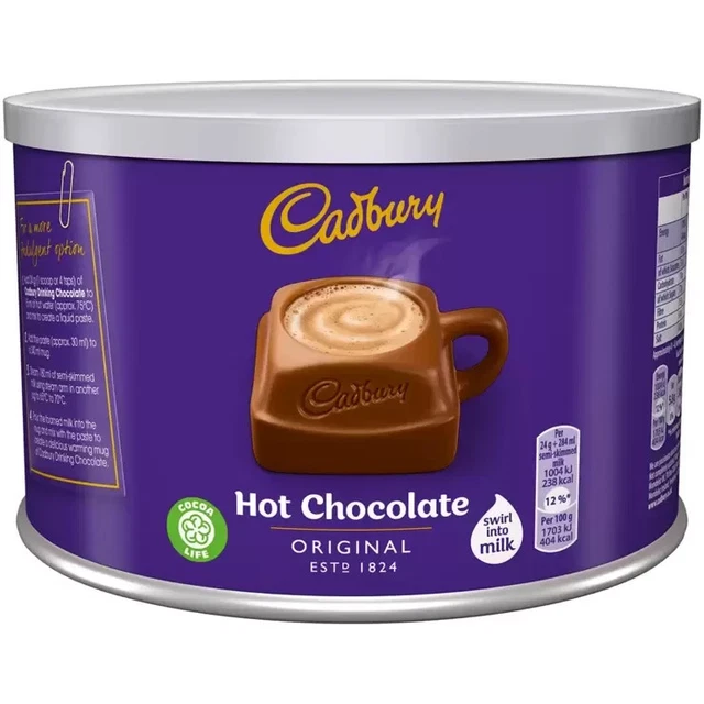 CADBURY HOT CHOCOLATE, 1 kg £15.07 - PicClick UK