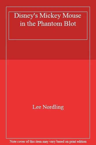 DISNEY'S MICKEY MOUSE in the Phantom Blot,Lee Nordling £6.39 - PicClick UK