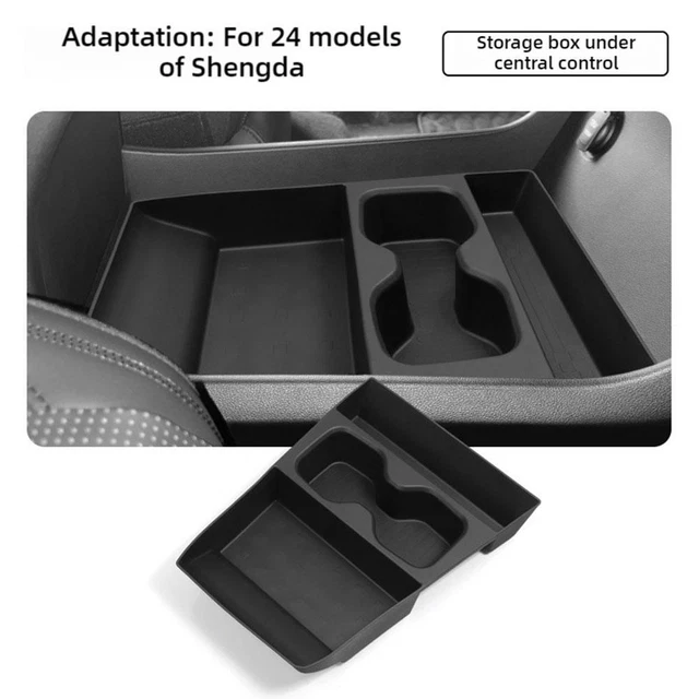 FOR HYUNDAI-SANTA FE 2024 2025 Center Console Lower Cup Storage Case ...