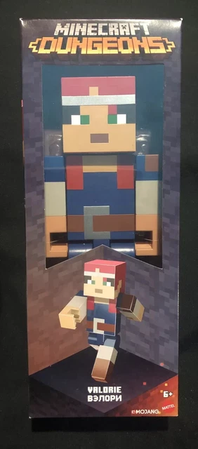 MINECRAFT DUNGEONS VALORIE 8.5" Mojang Minecraft Character Brand New M ...