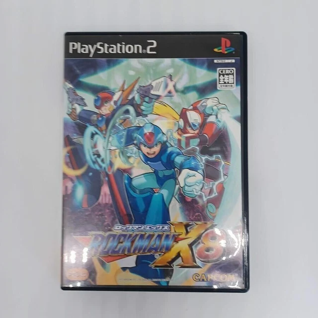TEST DE LA Sony Playstation 2 PS2 Rockman X8 Megaman CIB Import Japon ...