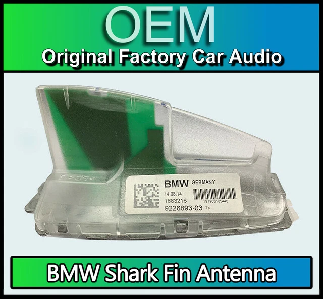 BMW 5 SERIES Shark Fin roof Antenna Amplifier, F11 Bluetooth Aerial ...
