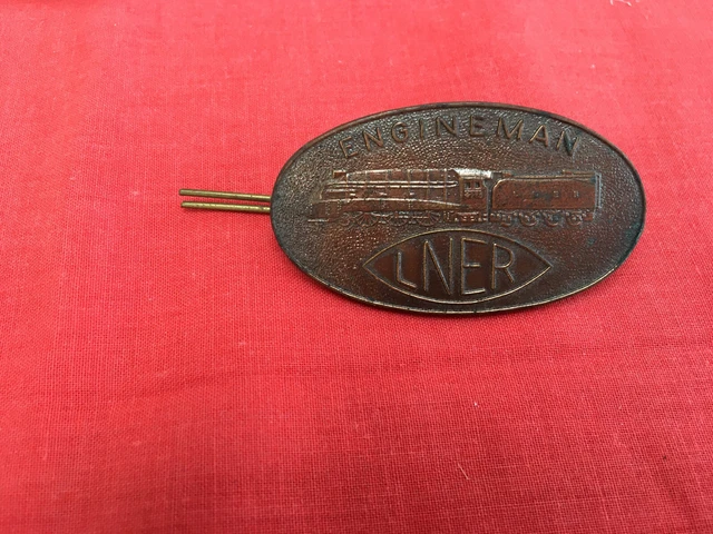 RAILWAY CAP BADGE - Engineman Lner £9.99 - PicClick UK