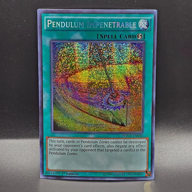 YU GI OH Pendulum Impenetrable WSUP-EN050 Prismatic Secret Rare 1st Ed Holo MP $2.43 - PicClick CA