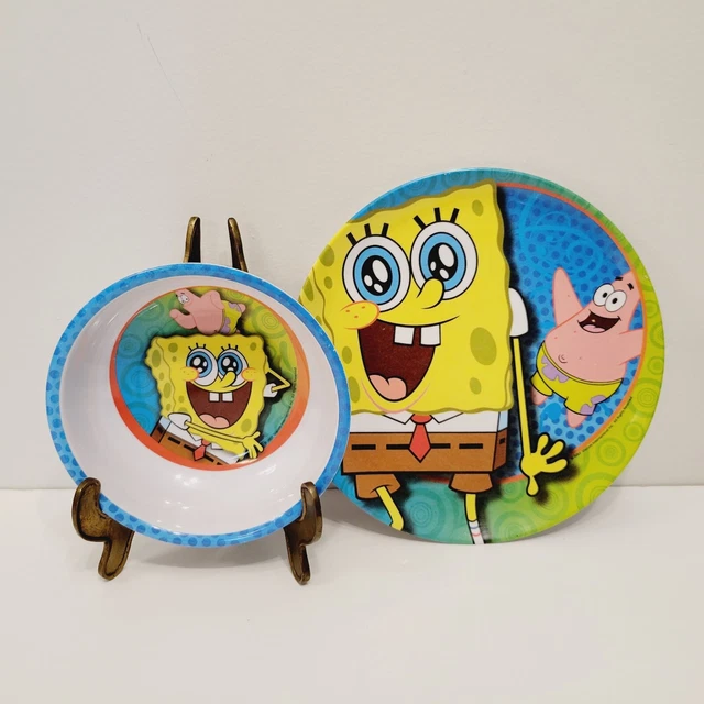 VINTAGE SPONGEBOB SQUAREPANTS Patrick Star Zak Designs Melamine Bowl ...