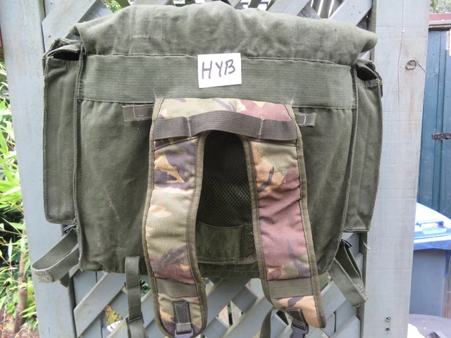 BRITISH ARMY 58 Pattern Backpack & Dpm Yolk Hybrid - Ref Hyb Wksb £14. ...