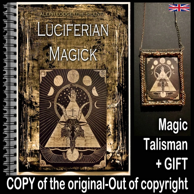 ANTIQUE BOOK OCCULT black magic rare esoteric manuscript satanic ...