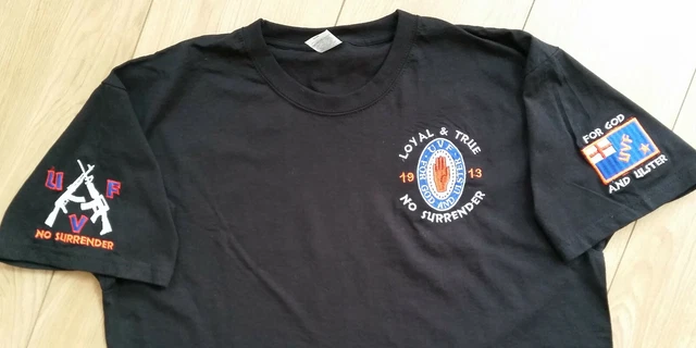 UVF ULSTER VOLUNTEER Force No Surrender Rangers - T'shirt (L) £25.00 ...