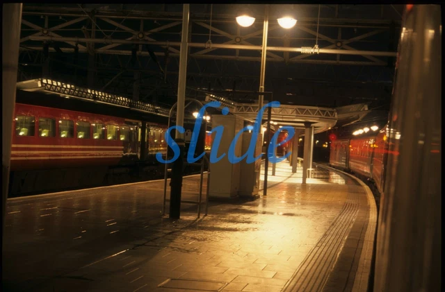 BRITISH RAILWAYS MANCHESTER Piccadilly Station Virgin Train 2000 Orig ...