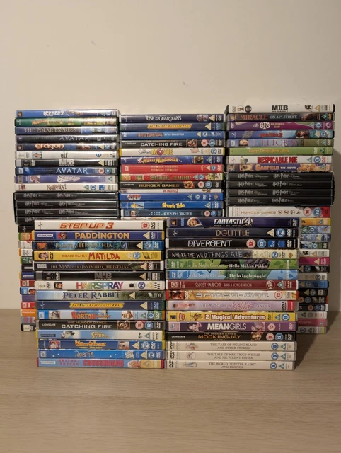 120+ FILM DVD Job Lot Bundle Wholesale - Kids, Family, Adventure, Comedy Etc £24.99 - PicClick UK