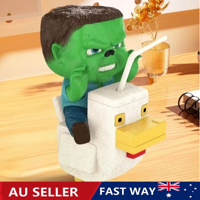 CINEMARK MINECRAFT MOVIE Chicken Jockey Popcorn Bucket & Cup Combo Set ...