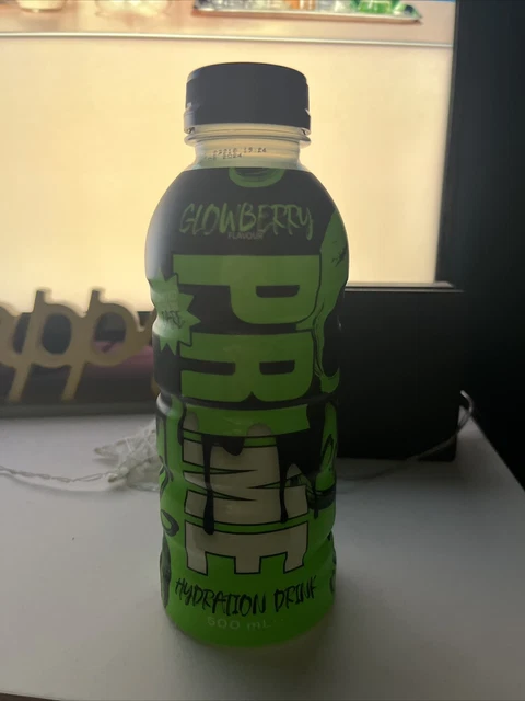 PRIME GLOWBERRY LIMITED Edition Rare Hydration Drink 500ml White Label ...