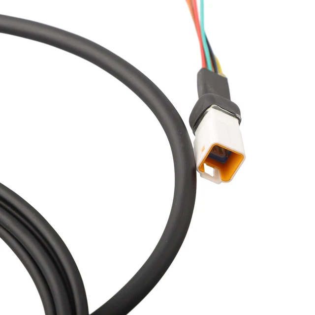PREMIUM FOR BAFANG M400 300 200 420 Uart E Bike Motor Cable 1T4 Black Color £33.98 - PicClick UK