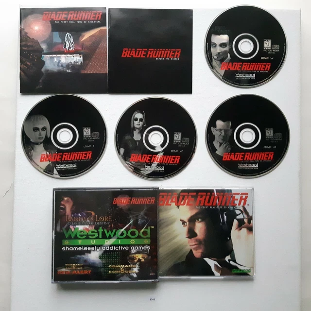 PC GAME: BLADE RUNNER - 4 Disc set $19.99 - PicClick CA