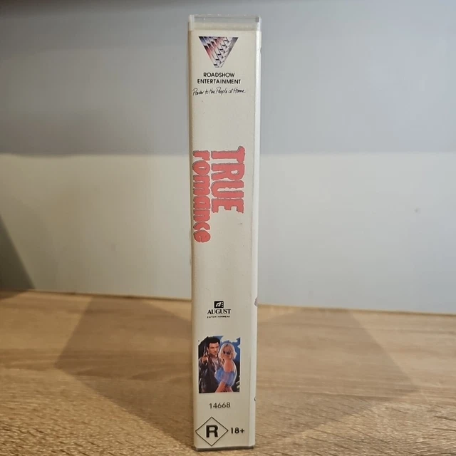 TRUE ROMANCE SLATER VHS Video Cassette Tape Clear Small Box PAL R18+ 1993 $20.00 - PicClick AU