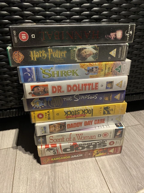 ASSORTED VHS BUNDLE Of 10 Vintage VHS £9.99 - PicClick UK