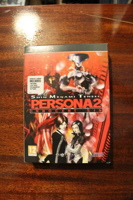 SHIN MEGAMI TENSEI Persona 2 Innocent Sin Collectors Edition - PSP, PAL ...